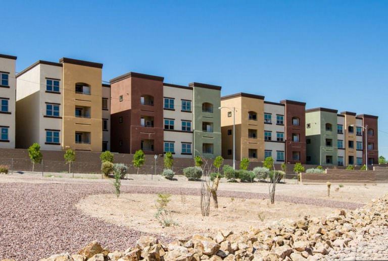 Santa Barbara Palms - East Building View - George Gekakis, Inc